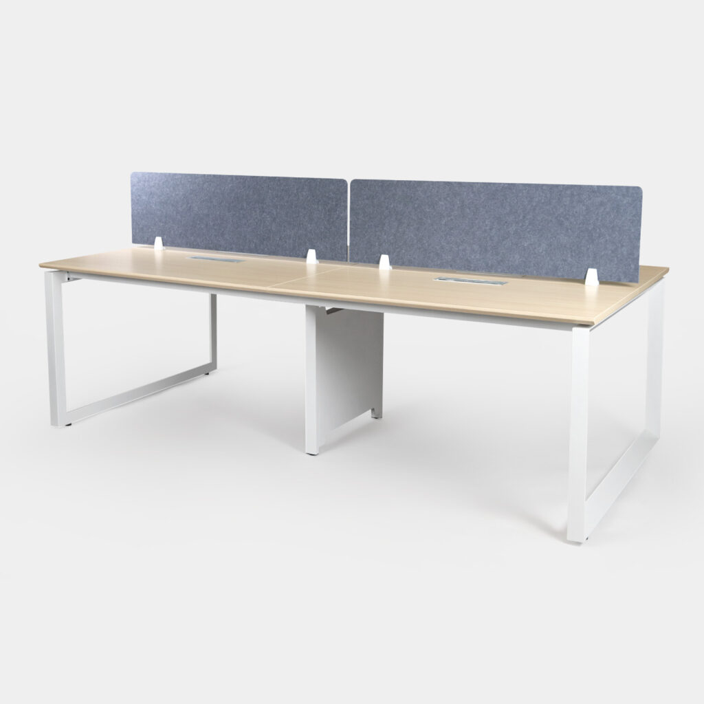 Estación de Trabajo Quadra (4 Personas) – OFFISPACE